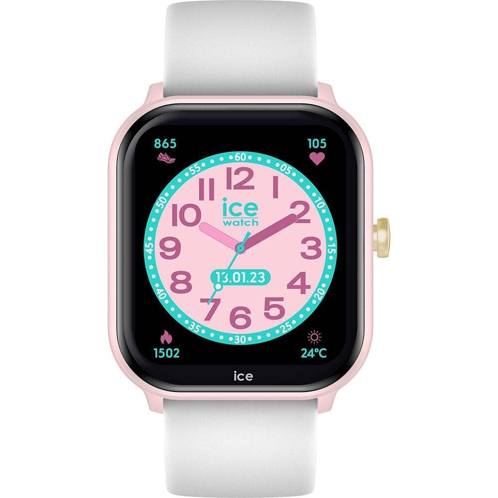 Smartwatch Junior ICE WATCH 2.0 022797 Silicone White Pink TOUCHSCREEN ...