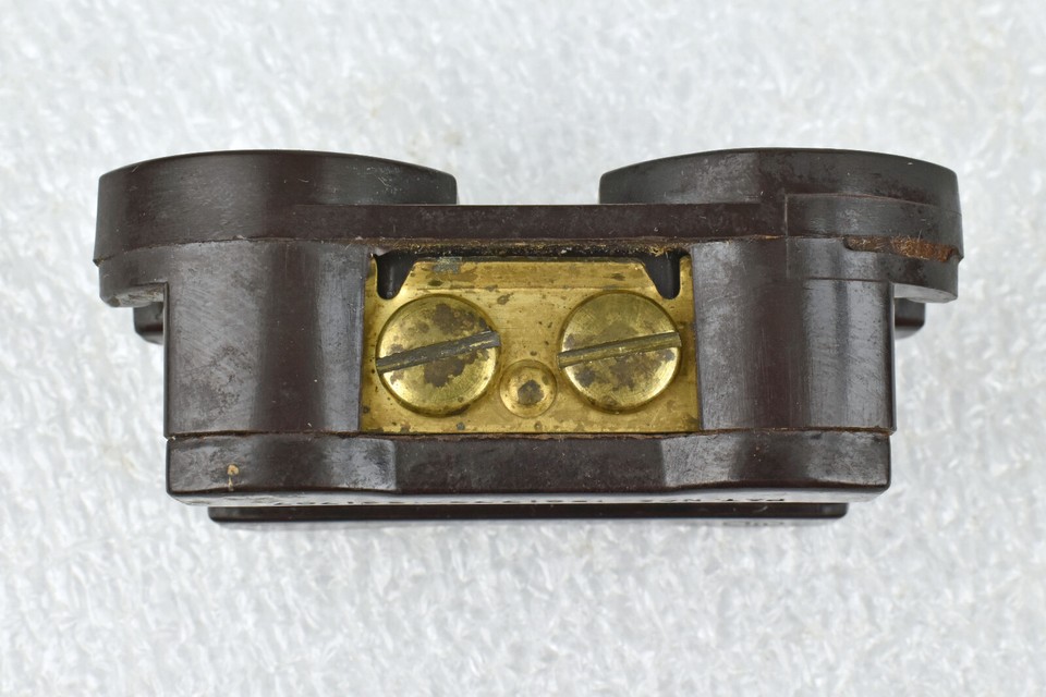 VTG BRYANT Bakelite Duplex T-Slot Electrical Receptacle Outlet 15A-125V ...