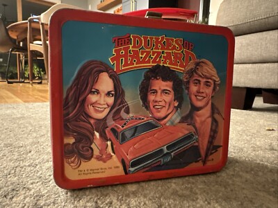 VINTAGE DUKES OF HAZZARD METAL LUNCH BOX AND THERMOS 1980 | eBay