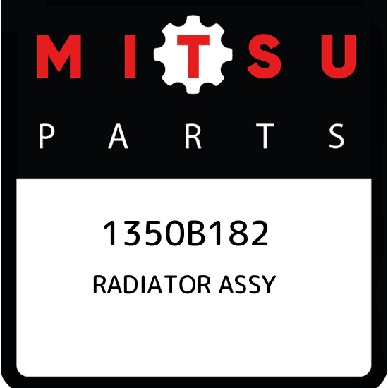 Genuine Mitsubishi Radiator Assembly 1350B182 for sale online | eBay
