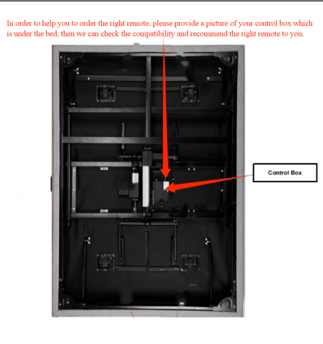 Remote Control For enso adjustable bed Simple FIX/ Reset Adjustable bed ...