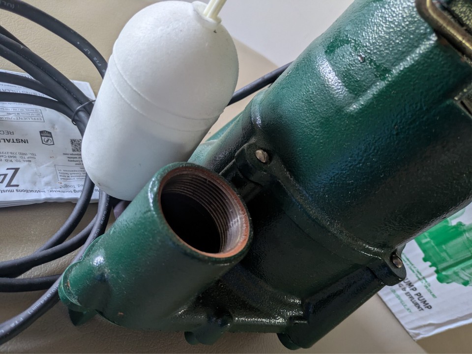 Zoeller M98 1/2 hp sump pump NEW | eBay