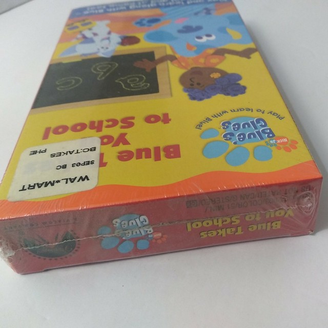 Blues Clues - Blue Takes You To School (VHS, 2003) for sale online | eBay