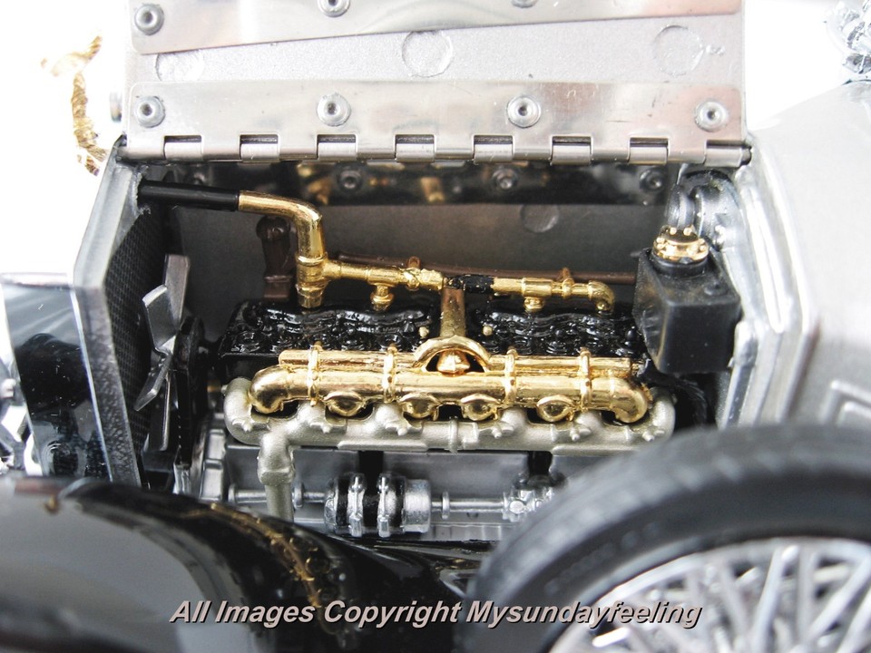 1925 ROLLS ROYCE SILVER GHOST (LAST EDITION) - FRANKLIN MINT - SCALE 1: ...