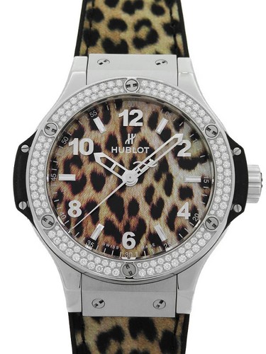 HUBLOT Big Bang Snow Leopard 361.SX.7710.NR.1104.JLE14 Leopard #TW034 ...