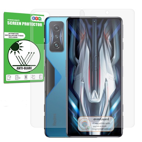 Matte Front Back Screen Protector For Xiaomi Redmi K50 Gaming Anti ...