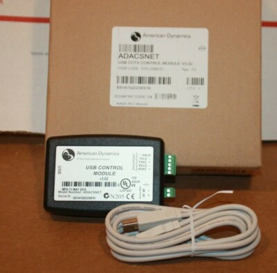 AMERICAN DYNAMICS USB ADACSNET CCTV CONTROL MODULE NIB | eBay