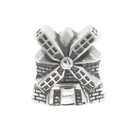 Authentic Sterling Silver Windmill Wind Mill Bead Charm | eBay