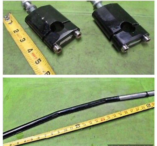 Outlaw handlebar motorcycle dirtbike handle bar Riser clamp | eBay