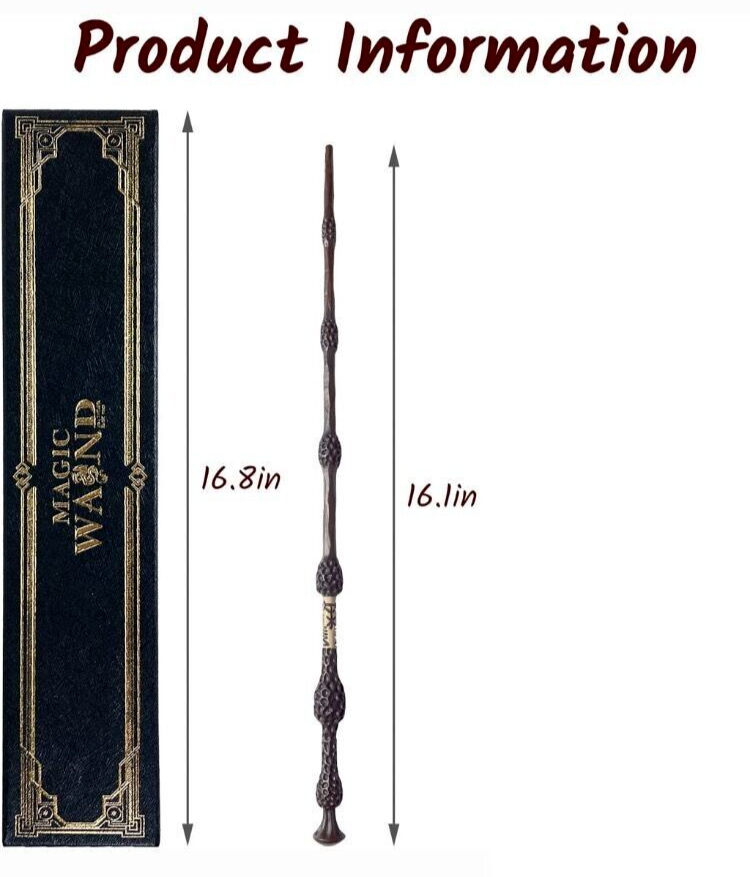 Harry Potter Magical Wands Albus Dumbledore Magic Wand Great Gift With ...