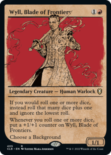 Near Mint, English - 4 x MTG Wyll, Blade of Frontiers - Showcase ...