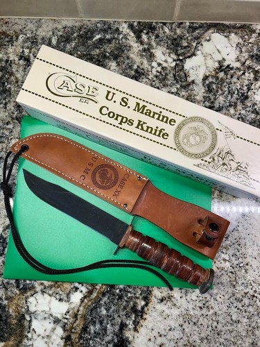 Case XX USA USMC Marine Corps Combat Survival Hunting Knife limited ...