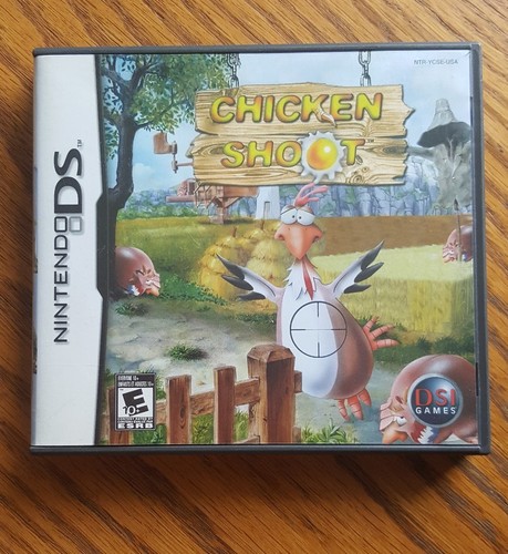 CHICKEN SHOOT Nintendo DS Complete: Case, Manual, Game & Free Shipping ...