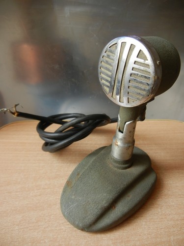 Vintage Rare USSR Russian Soviet Dynamic Microphone MD-55 OKTAVA 1961 ...