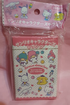 Sanrio Hello kitty characters 2020 poker playing cards with box New ...