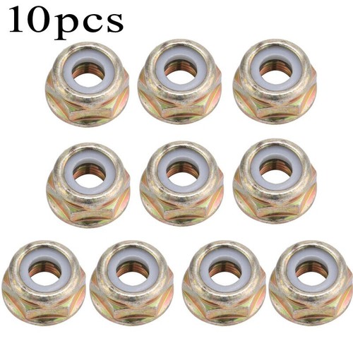 Easy installation Reverse Nut Tool Bolt Screw 10pcs M10x1.25 Brush Left ...