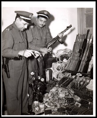 CUBAN POLICE UNIFORM COLONEL CONRADO CARRATALA PORTRAIT 1950s ORIG ...