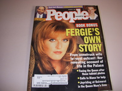 PEOPLE Magazine, December 9, 1996, SARAH FERGUSON Cover, LEONARDO ...
