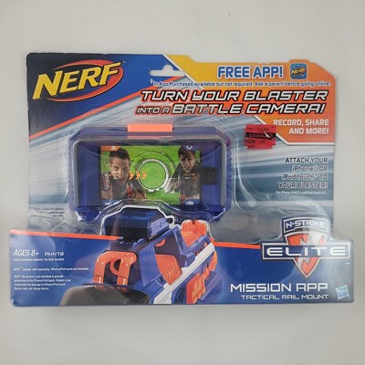 Nerf Elite Mission App Tactical Rail Mount Battle Camera A4472 - New ...