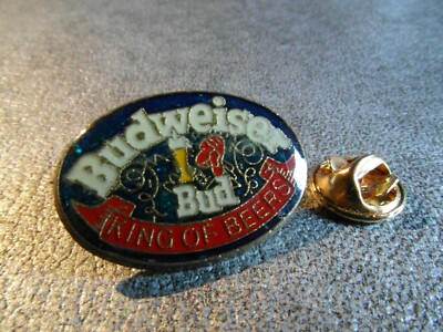 RARE PINS PIN'S - BUDWEISER - KING OF BEERS - ALCOHOLIC DRINK - GLASS ...