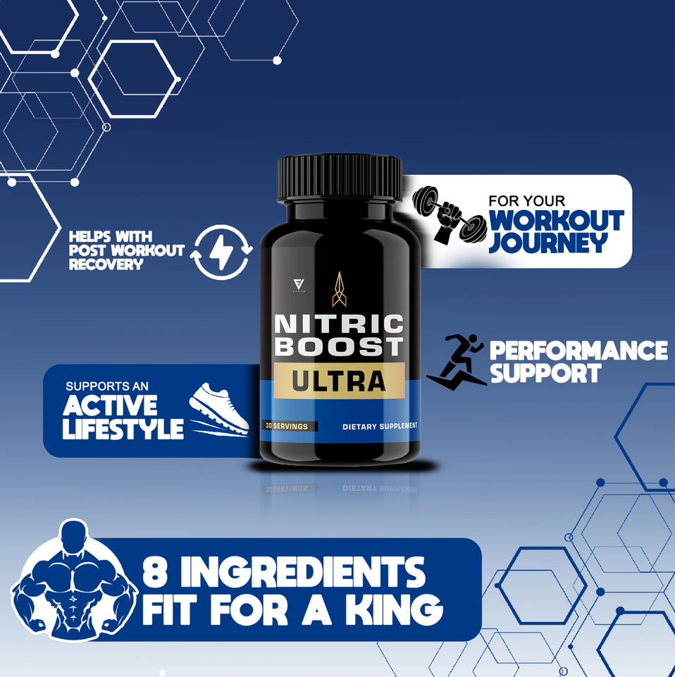 (5 Pack) Nitric Boost Ultra Capsules, Nitric Boost Ultra Reviews (300 ...