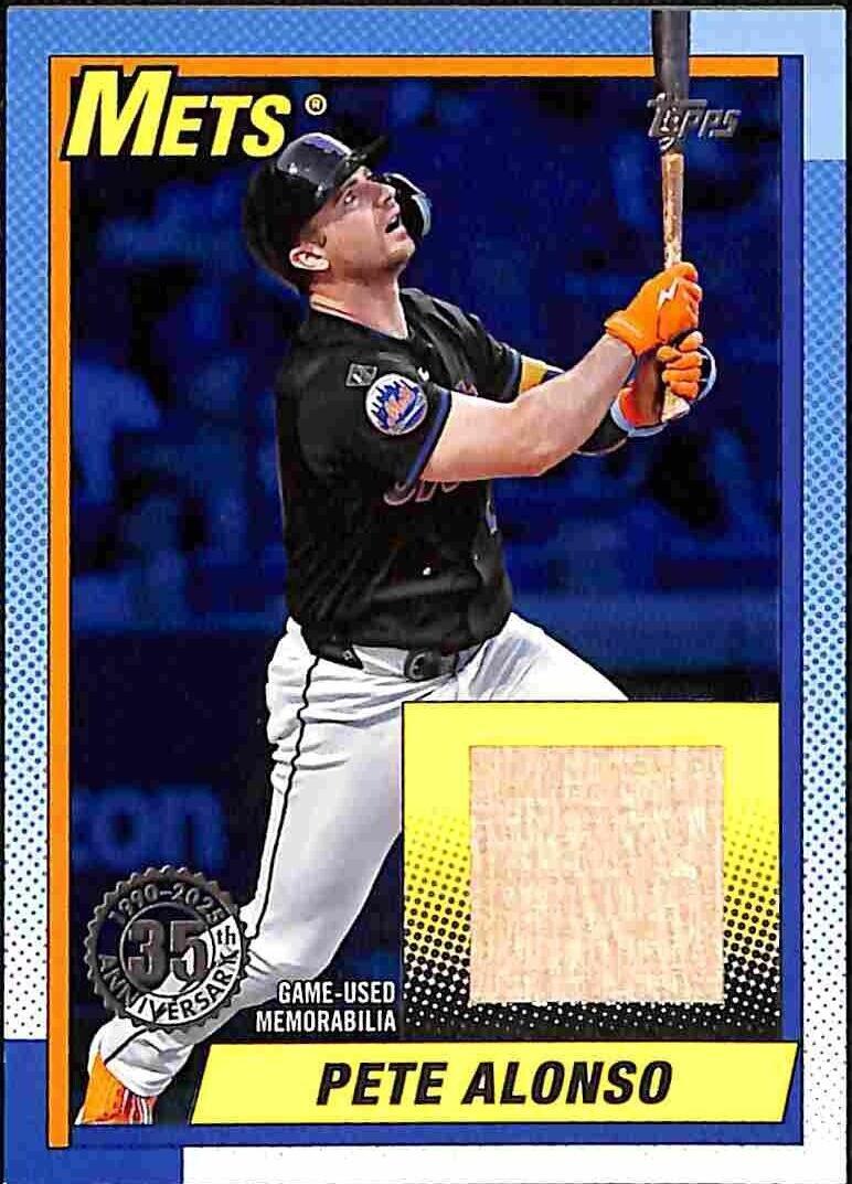2025 Topps Series 1 - 1990 Topps Baseball Relics Pete Alonso #T90R-PA ...