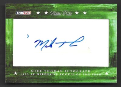 2007 Tristar Signa Cuts Mike Thomas Autograph #037/235 Washington ...