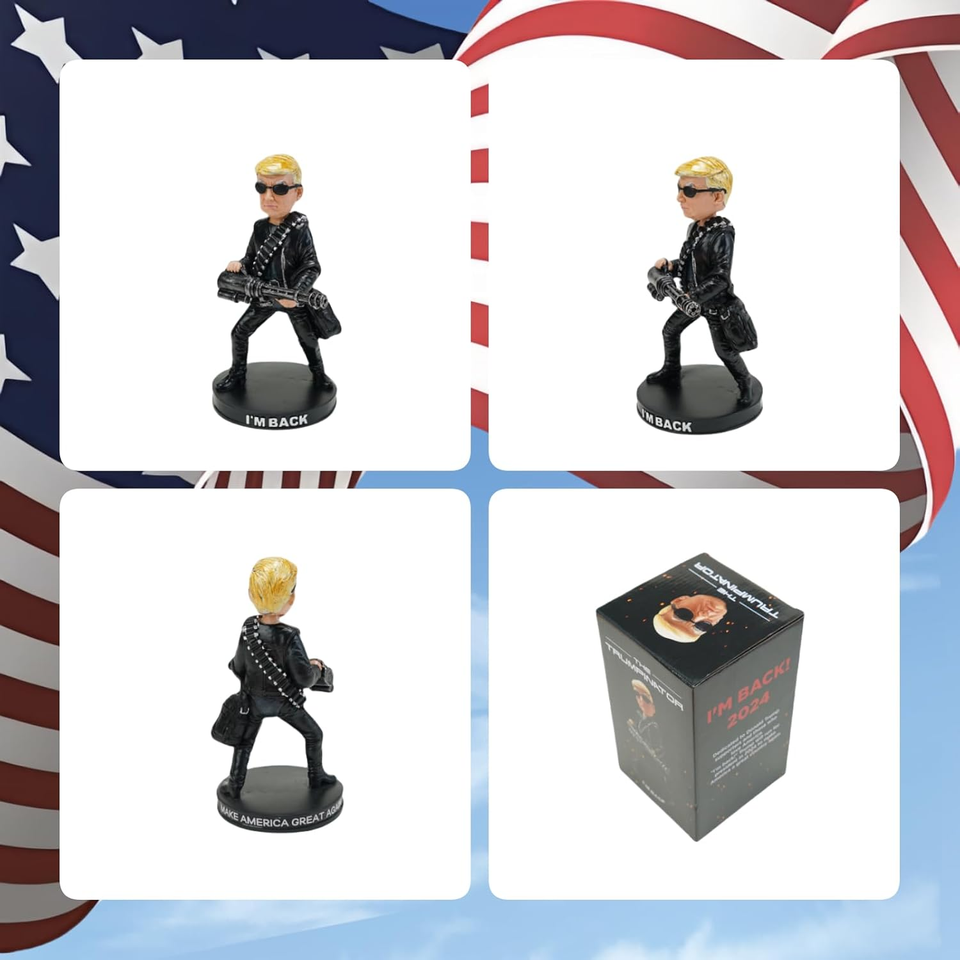 2024 Donald Trump Bobblehead, the Trumpinator Bobblehead, Trump ...