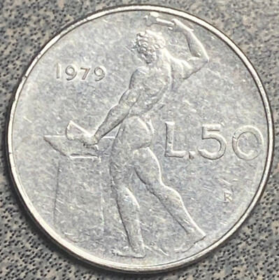 1979 Italy 50 Lire Coin | eBay