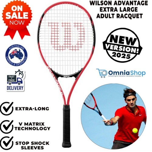 Wilson Tennis Racquet Advantage Extra Large Pro Adult Racquet 27.5 Inch ...