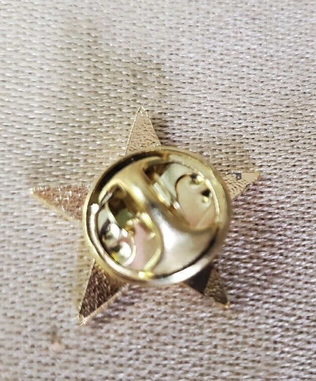 PIZZA HUT RESTAURANT Star Collectible Enamel Lapel or Hat Pin New NOS ...