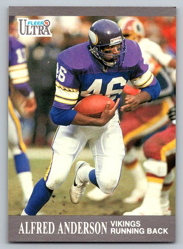 # 191 Alfred Anderson Minnesota Vikings 1991 Ultra | eBay