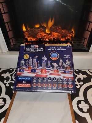 BulbHead 2020 Battle For The White House Chess Set. Donald Trump ...