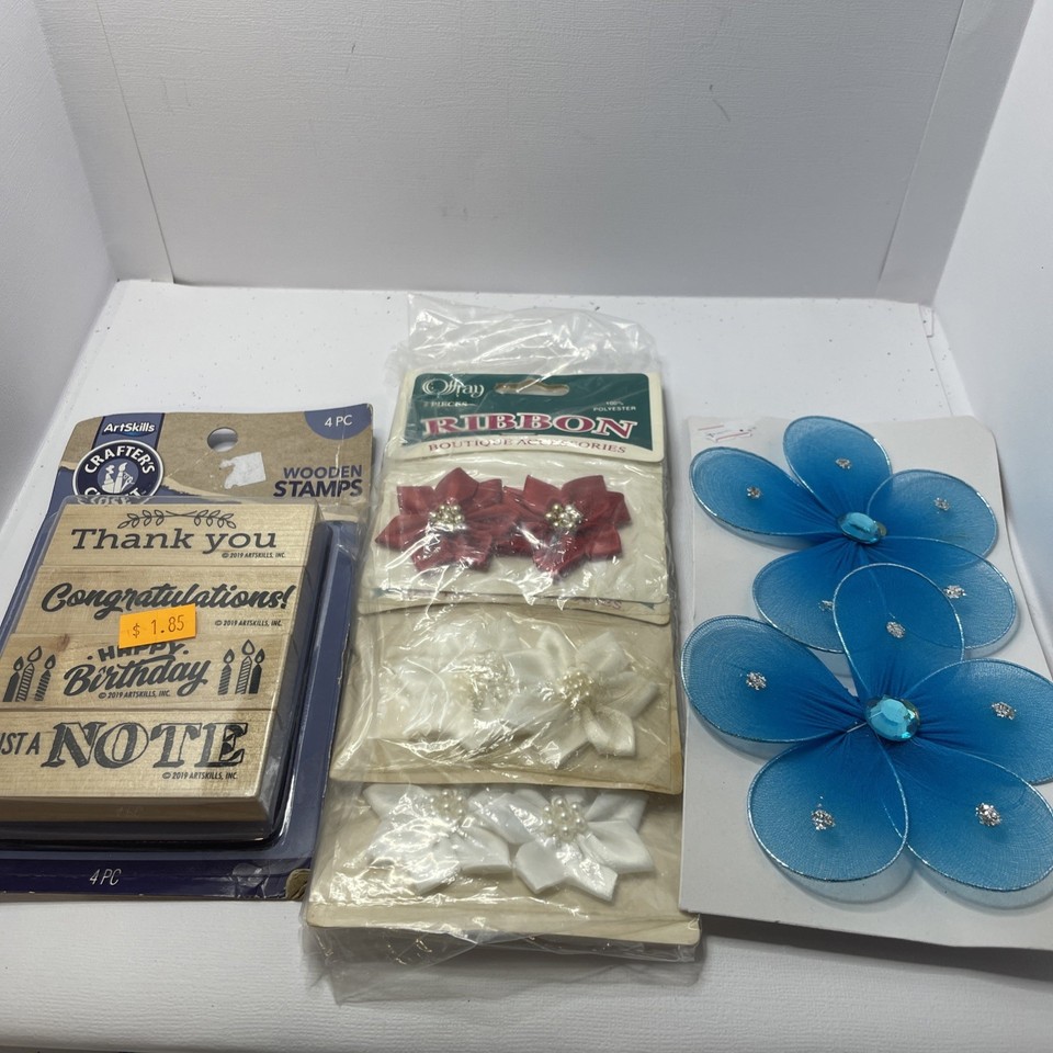 Lot Of Misc. Craft Supplies~New and Open Packaging See Photos and Description | eBay