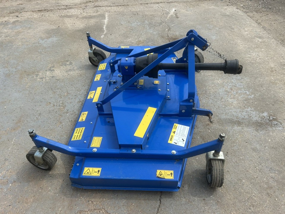 Fleming SM180 Compact Tractor Grass Topper Finishing Mower 6ft | eBay UK