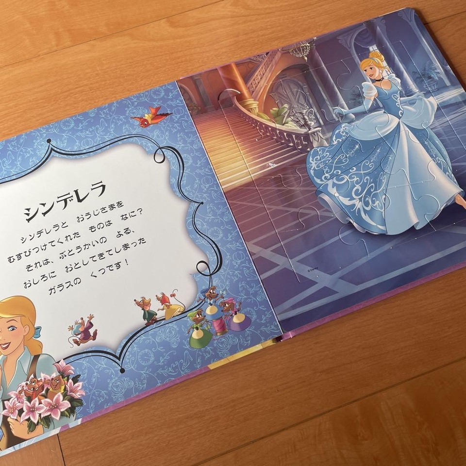 Disney Princess Puzzle Book for Kids, Large Pieces, Easy & Fun, Used ...