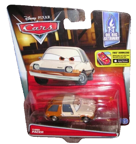 Disney Cars Tubbs Pacer Oil Rig Getaway 1:55 Scale PACKAGE WEAR FREE ...