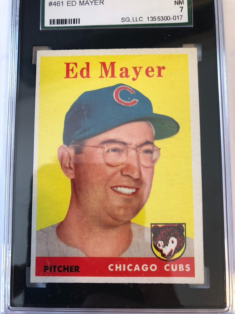 1958 Topps - #461 Ed Mayer (RC) for sale online | eBay