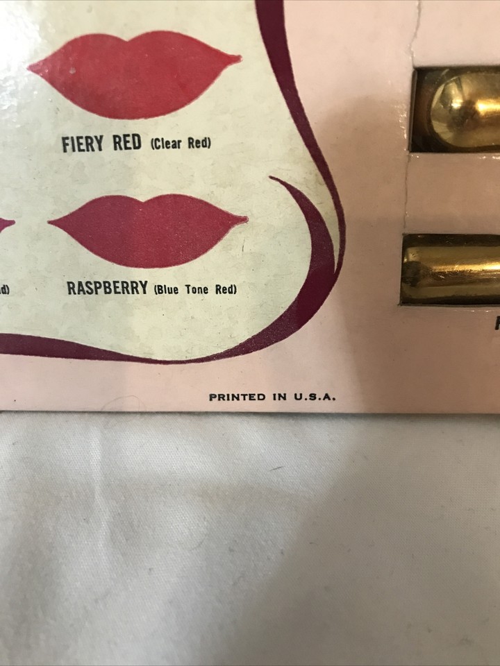 Vintage Store Counter Display Of Elizabeth Post Lipsticks. Rare! | eBay