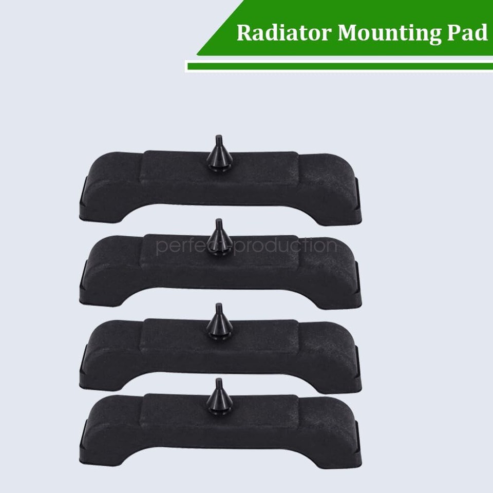 4pcs Rubber 3 Core Radiator Mounting Cushions/Support Pads Fits 1968 ...