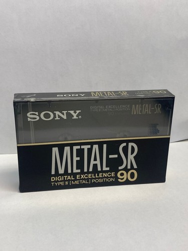 Sony Metal-SR90 Cassette Tape NEW Sealed 90 Minutes Digital Excellence ...