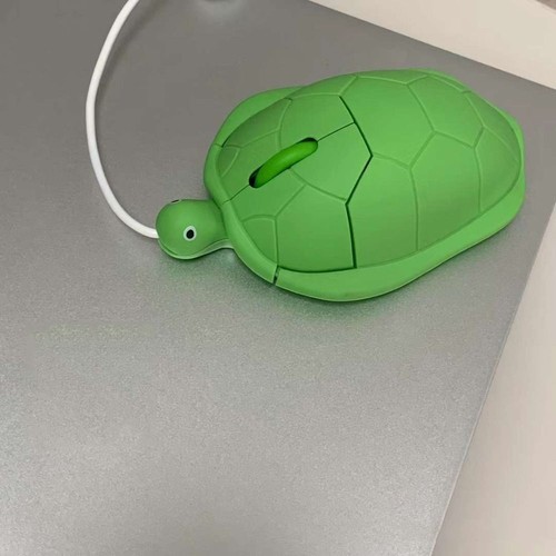 3.6inch Button Green Turtle Wired Mouse for Notebook/PC/Laptop/Computer ...