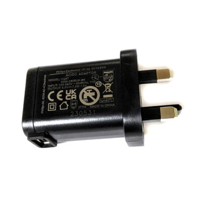 Philips USB-A shaver adaptor UK 3 pin - IPX4 HQ87 ( please read full ad ...