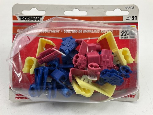 Dorman 86503 22-10 Gauge Quick Splice Connector Assortment, 21 Pcs ...