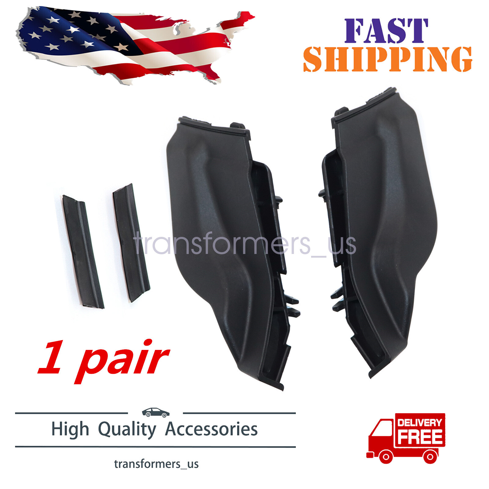 2X For Toyota Prius 2010 2011-14 2015 Cowl Side Vent Cover L&R Side ...