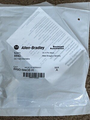 Allen Bradley 889D-M4CE-H Ser. A 889D M4CE H SER A! Brand NEW! Factory ...