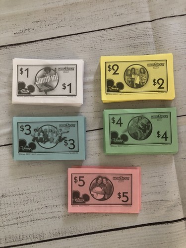 2007 Monopoly Junior Disney Channel Edition Board Game Replacement ...