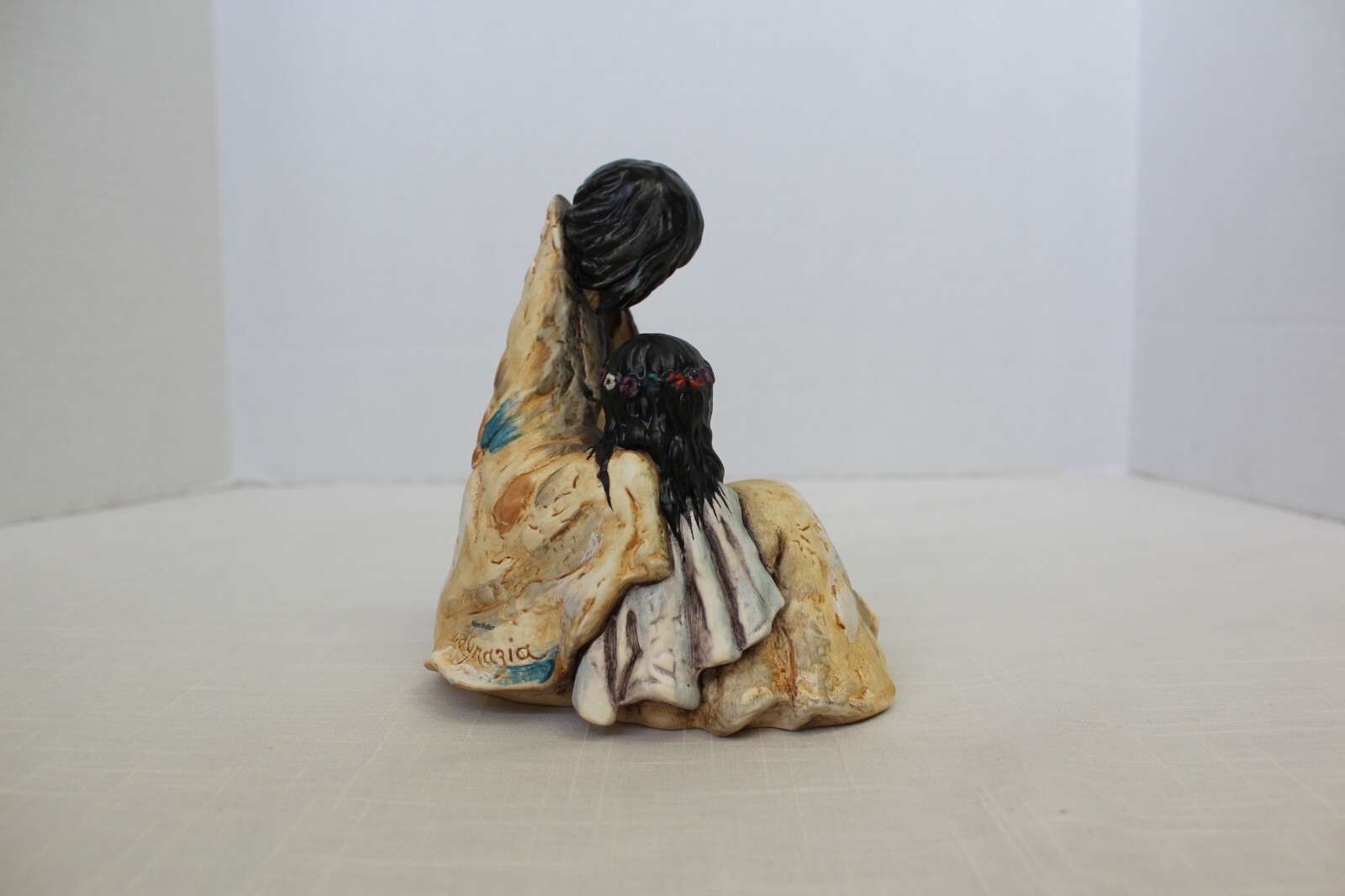 DeGrazia "Navajo Mother" 1976 to 1991 15th Anniversary Mint In Box #678 ...