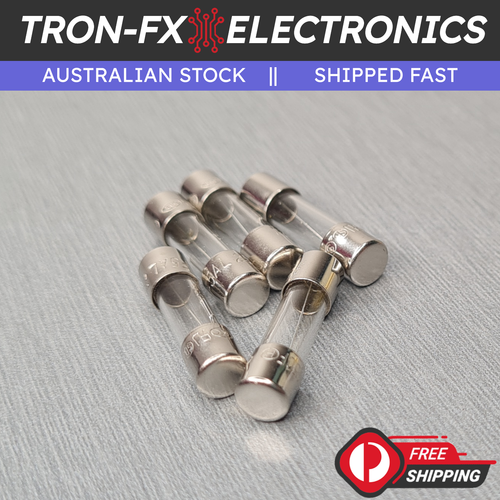 5Pcs 5A Glass Fuse M205 5mm x 20mm Fast Blow F5AL 250V AUSTRALUX 5x20mm ...