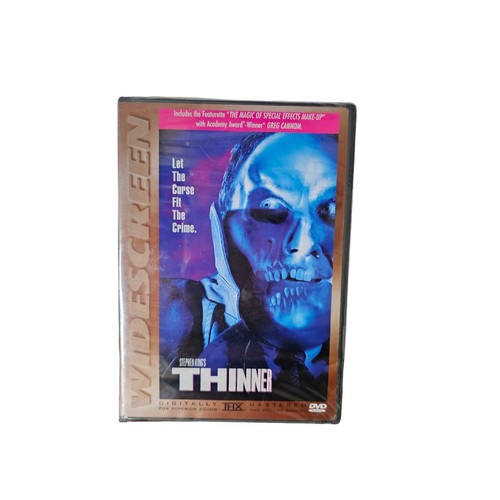 Stephen King's Thinner Halloween Horror DVD Sealed New Dolby Digital ...
